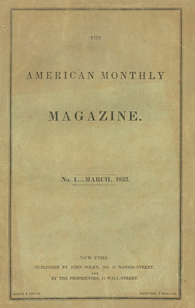 American Monthly Magazine (Herbert’s) | The Steven Lomazow Collection