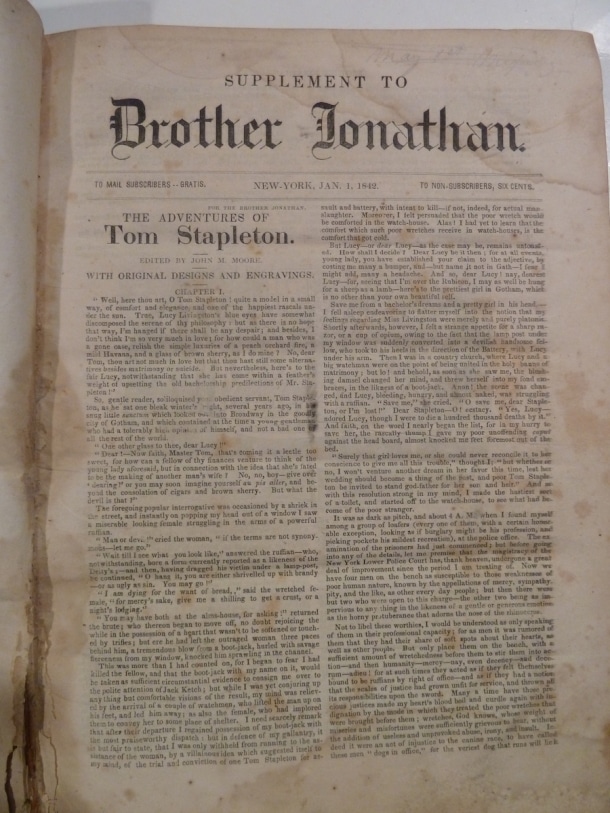 Brother Jonathan | The Steven Lomazow Collection
