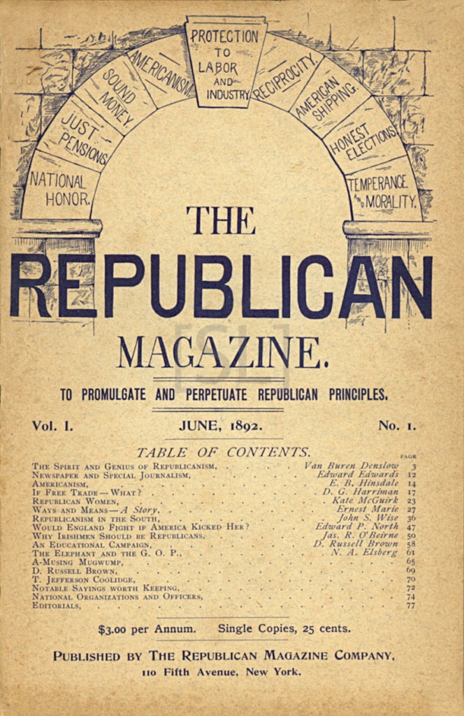 Republican Magazine | The Steven Lomazow Collection